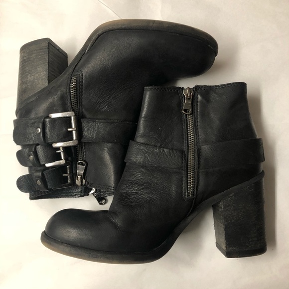 Freebird by Steven | Shoes | Steve Madden Freebird Black Fall Ankle Booties | Poshmark